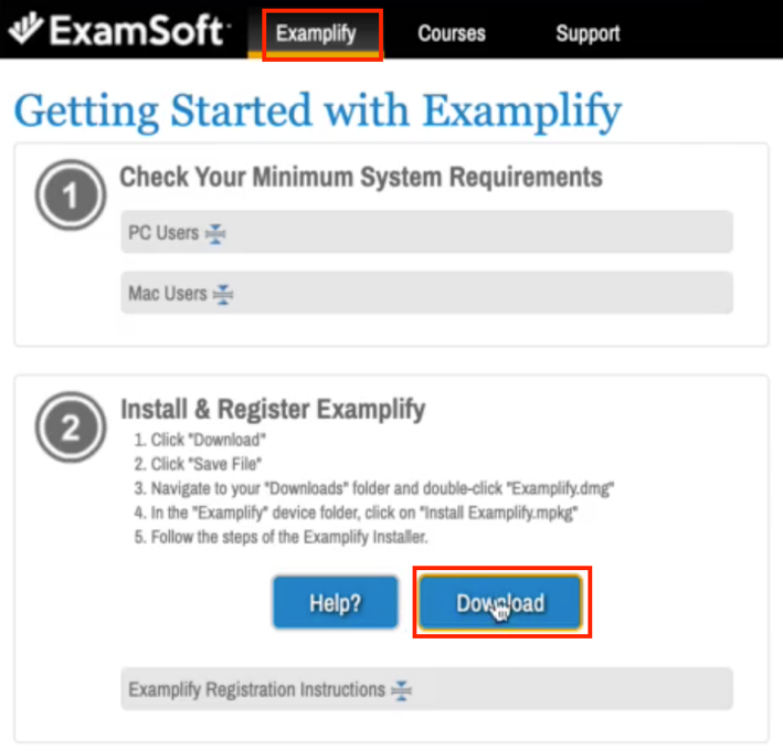 ExamSoft: Using the portal and Examplify application - Public Knowledge ...
