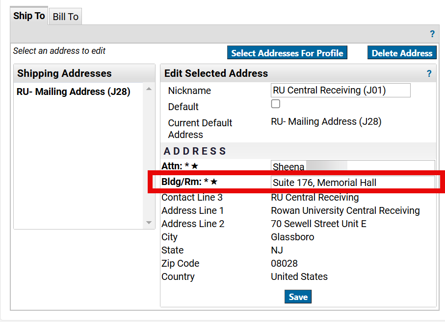 Rowan Support Center