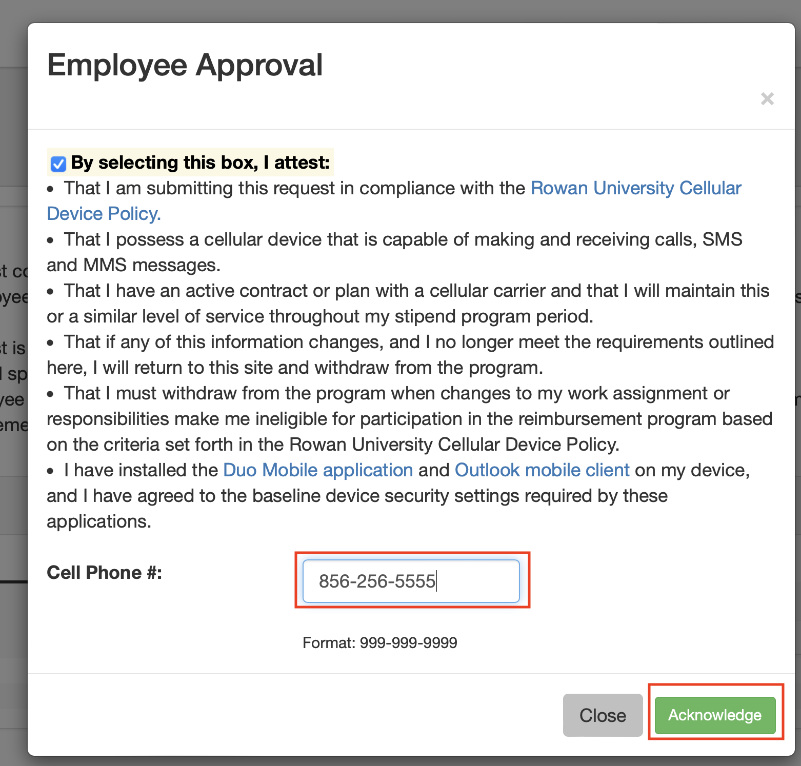 Rowan Support Center
