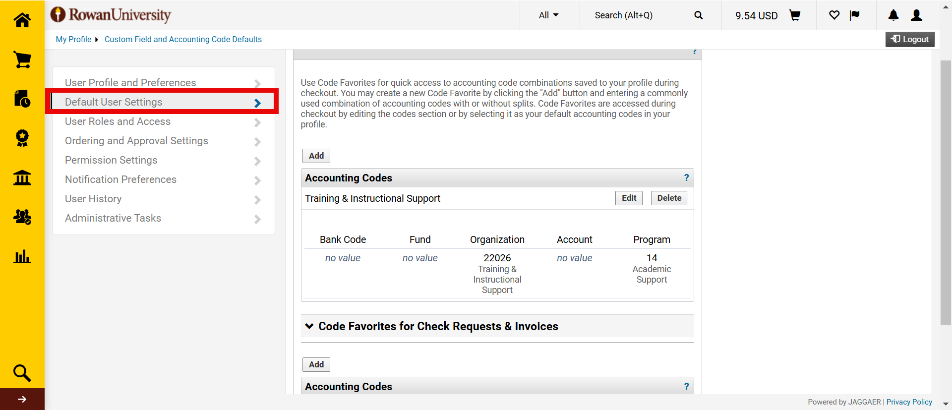 Rowan Support Center