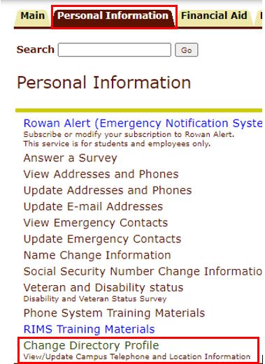 Rowan Support Center