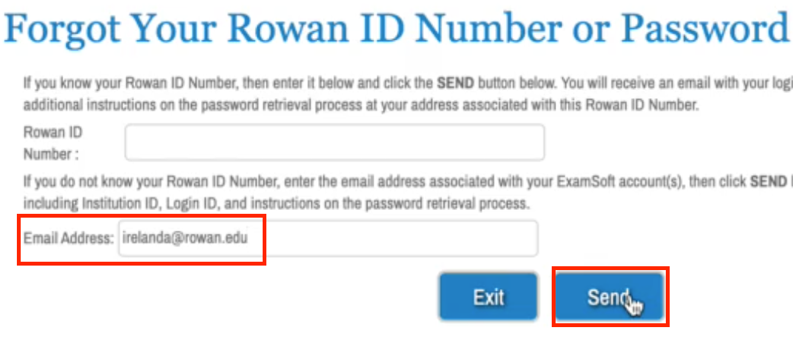 Rowan Support Center