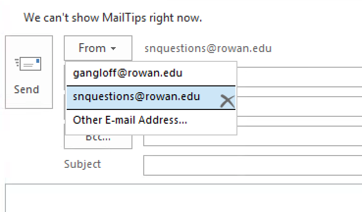 Rowan Support Center