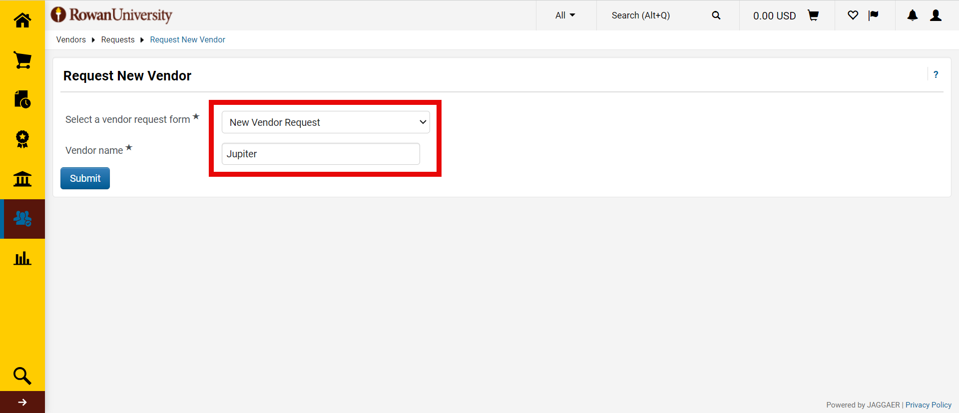 Rowan Support Center