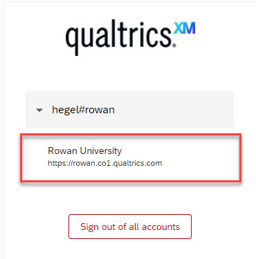 Qualtrics: Getting Started - Public Knowledge - Rowan University - Rowan Support Portal