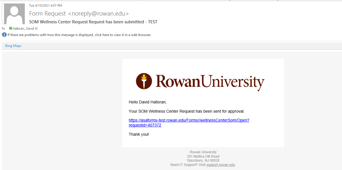 Rowan Support Center